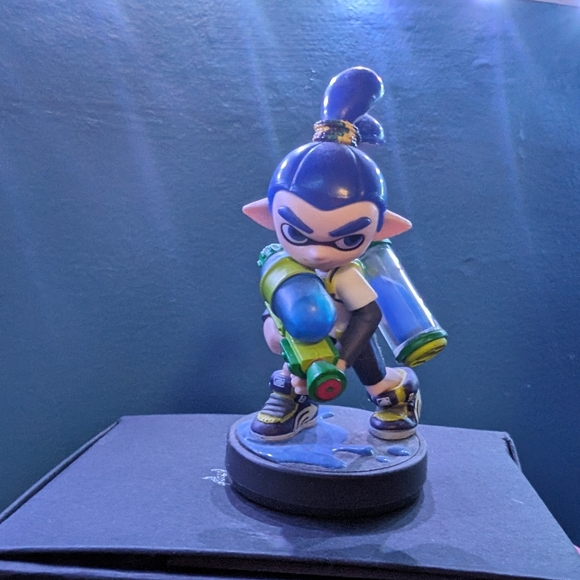 Nintendo | Video Games & Consoles | Inkling Boy Blue Amiibo Nintendo ...